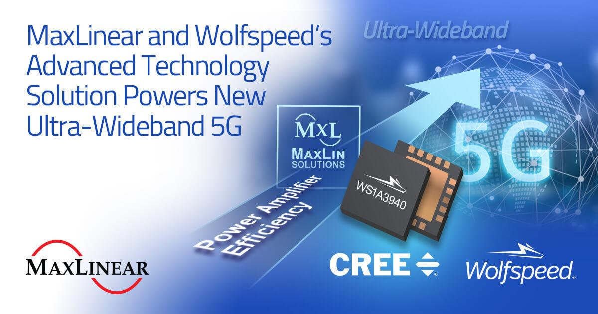 MaxLinear Linearization and Cree GaN on SiC Power Amplifiers Combine to ...