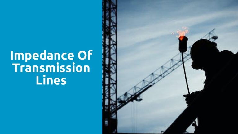 Impedance of Transmission Lines | RF ENGINEER NETWORK