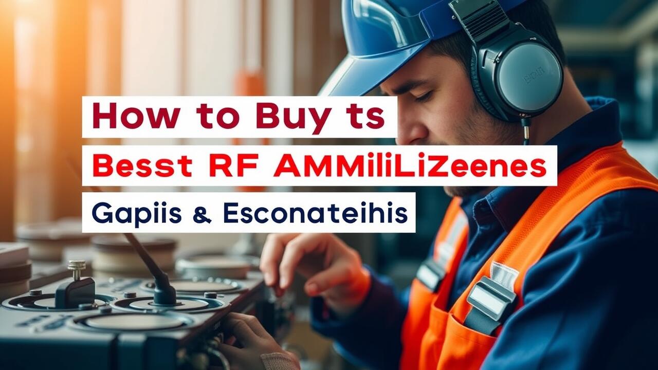 Buy the Best RF Amplifiers Online | Quality & Value Guide